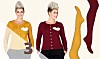 Vind 2 hjertevarme cardigans med matchende tights. - ALT.dk